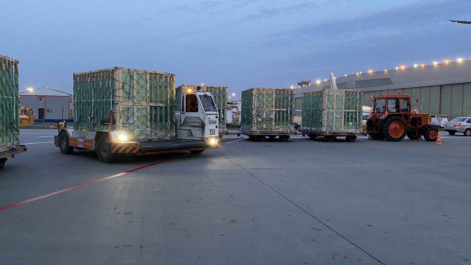 AirBridgeCargo Completes First Charter Flight with Elite Breeding Pigs ...